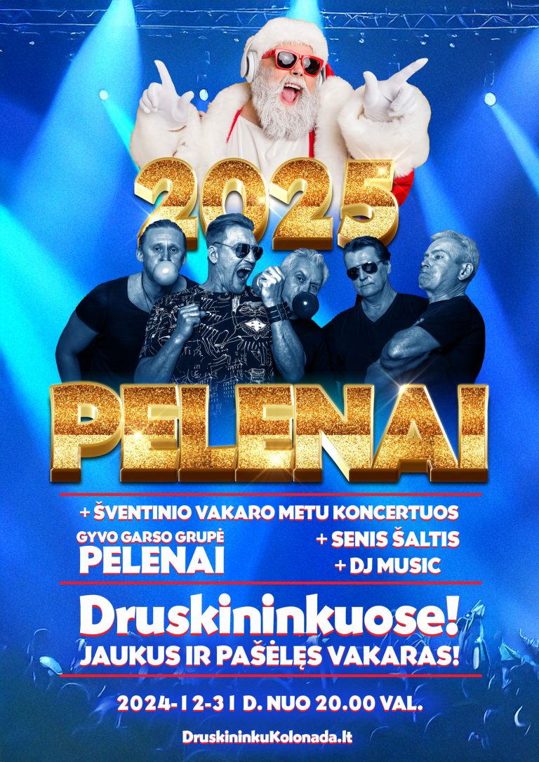 NAUJI METAI 2025 //KOLONADA // DRUSKININKAI | Druskininkų Kolonada ...